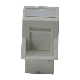 Powertel Telecom & Trade - LJ6C Angled Shutter for Cat6a Keystone Jack