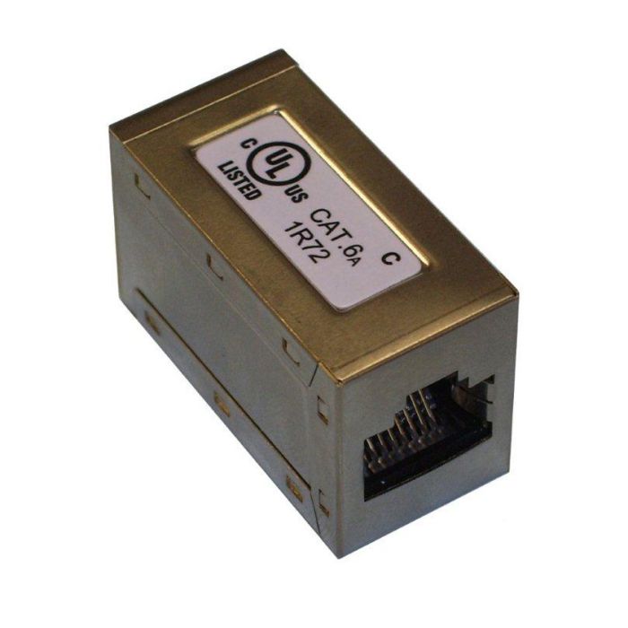 Powertel Telecom & Trade - Cat6a Shielded RJ45 Through Coupler