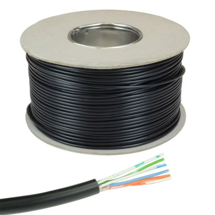Powertel Telecom & Trade - CW1308 Voice Cable 3 Pair 200M Black