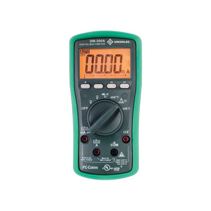 Powertel Telecom & Trade - DM-200A DMM, 1000V AC/DC