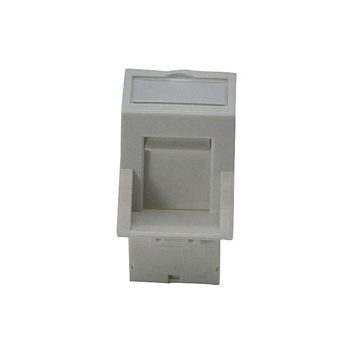 Powertel Telecom & Trade - LJ6C Angled Shutter for Cat6a Keystone Jack