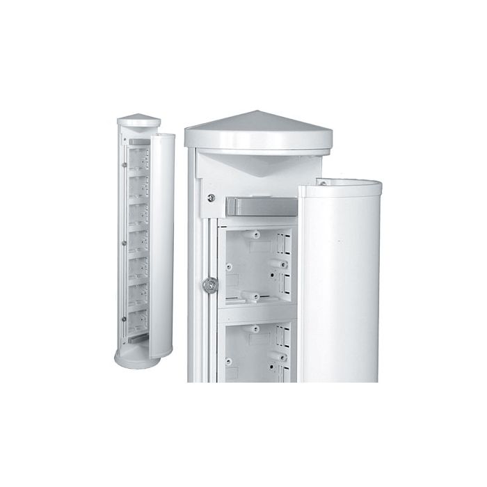 Powertel Telecom & Trade - Marshall-Tufflex Power Post White