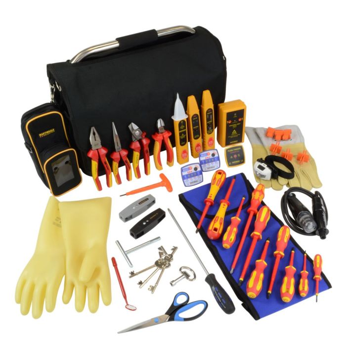 Powertel Telecom & Trade - Smart Meter Electrical Engineers Toolkit No.2 - Size 10 Gloves