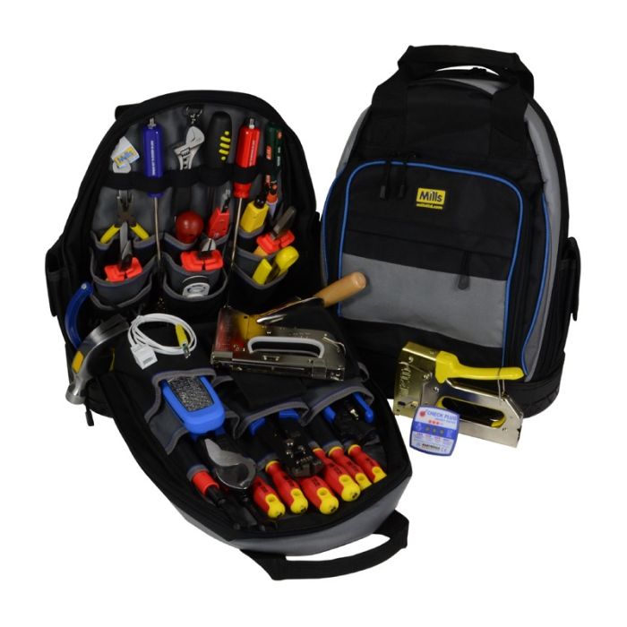 Powertel Telecom & Trade - CATV Toolkit in Mills Tool Backpack