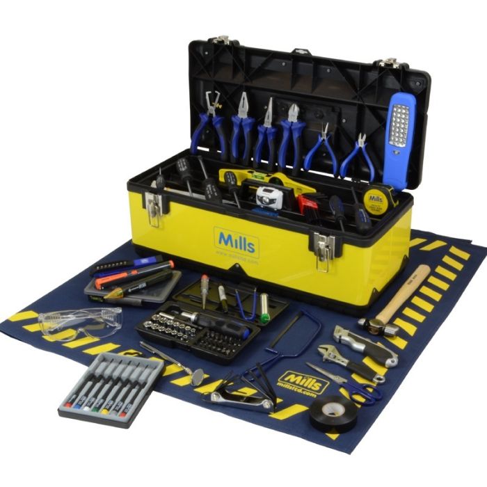 Powertel Telecom & Trade - Service Engineers Toolkit No.3 In Mills Toolbox