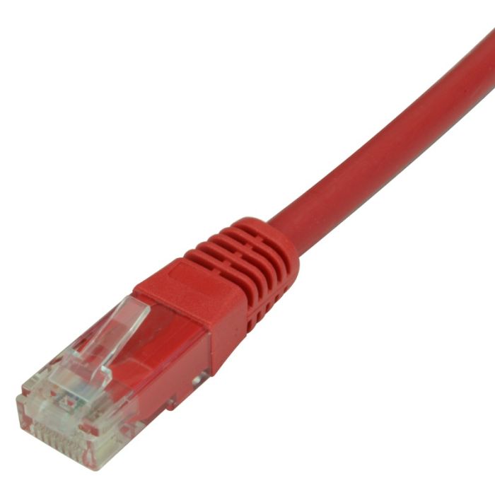 Powertel Telecom & Trade - Fusion Red Cat 6 LS0H Patch Cord 0.5m Pack of 10