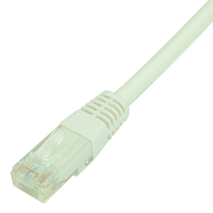 Powertel Telecom & Trade - Fusion White Cat 6 LS0H Patch Cord 1m Pack of 10