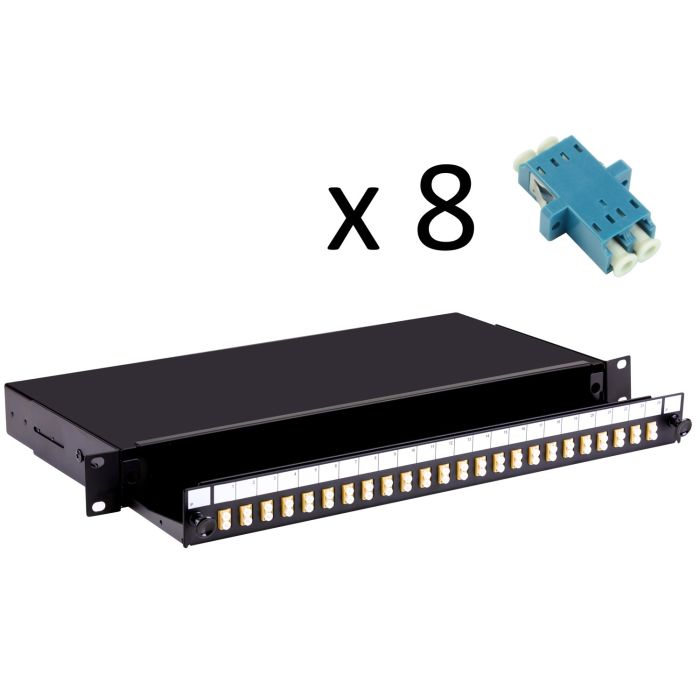 Powertel Telecom & Trade - Fusion Sliding Patch Panel LC Singlemode - 8 ...
