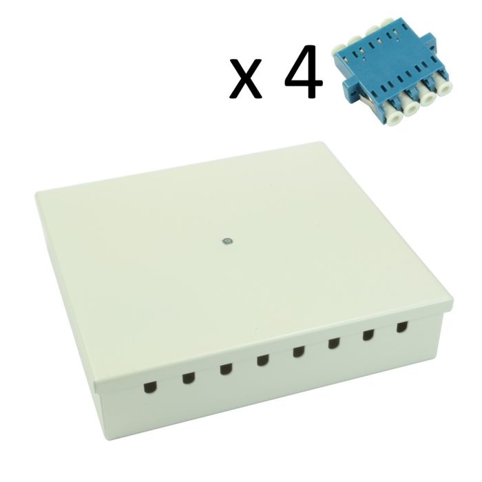 Powertel Telecom & Trade - Tamperproof Fibre Wall Box LC Quad ...